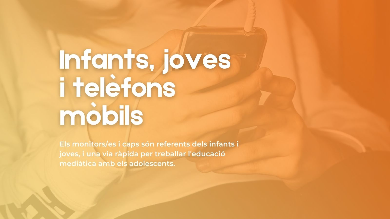 Els infants reben el seu primer mòbil als 11 anys